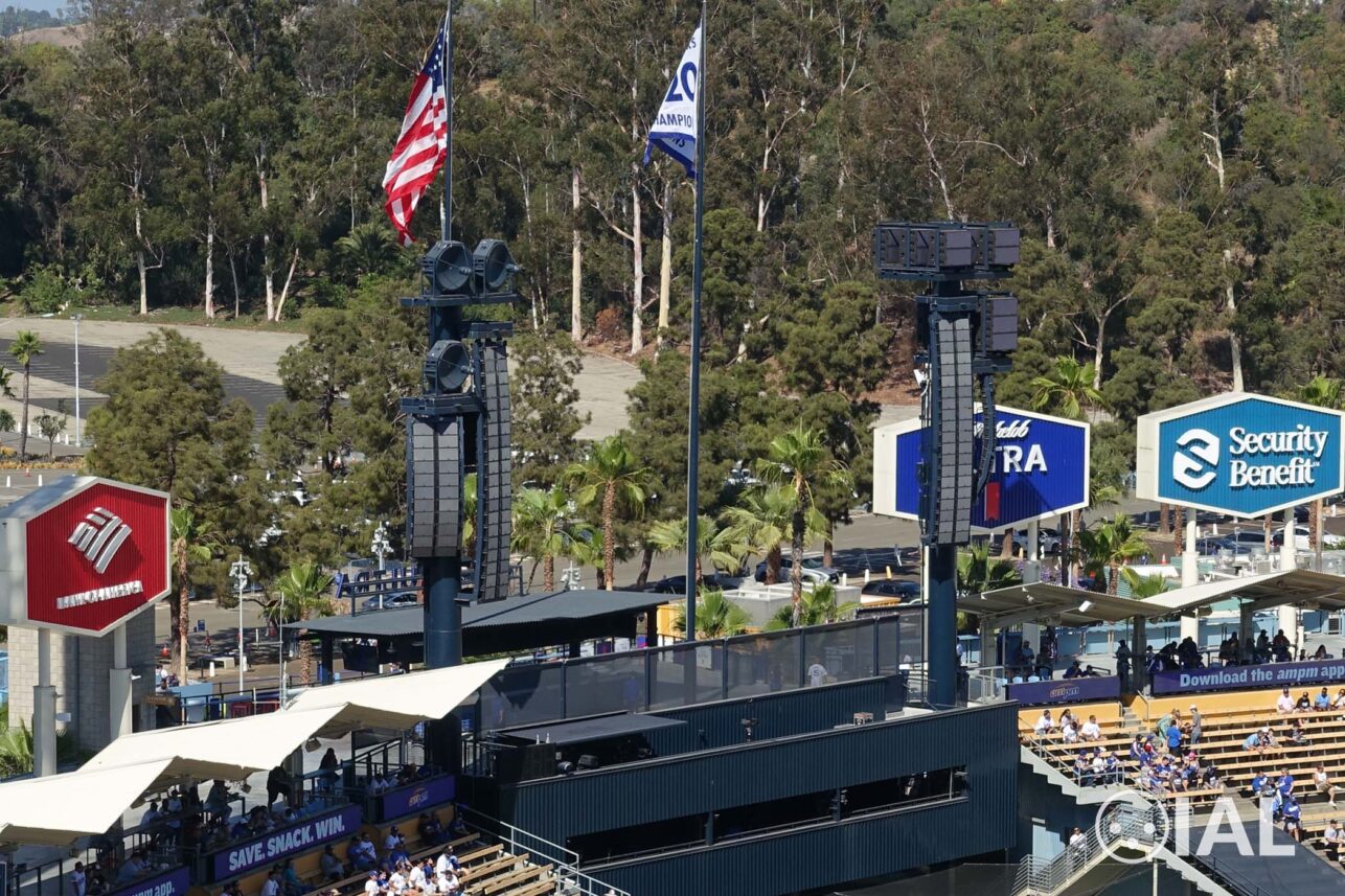 Dodger Stadium: L-Acoustics K2, SB28 & Meyer Sound SB-1 – Inside Audio ...
